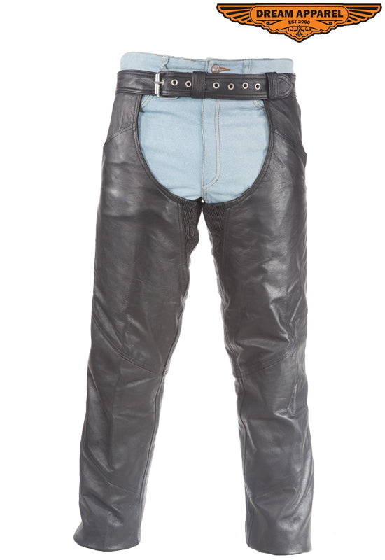 Heavy Duty Biker Leather Motorcycle Chaps – Philip Weber